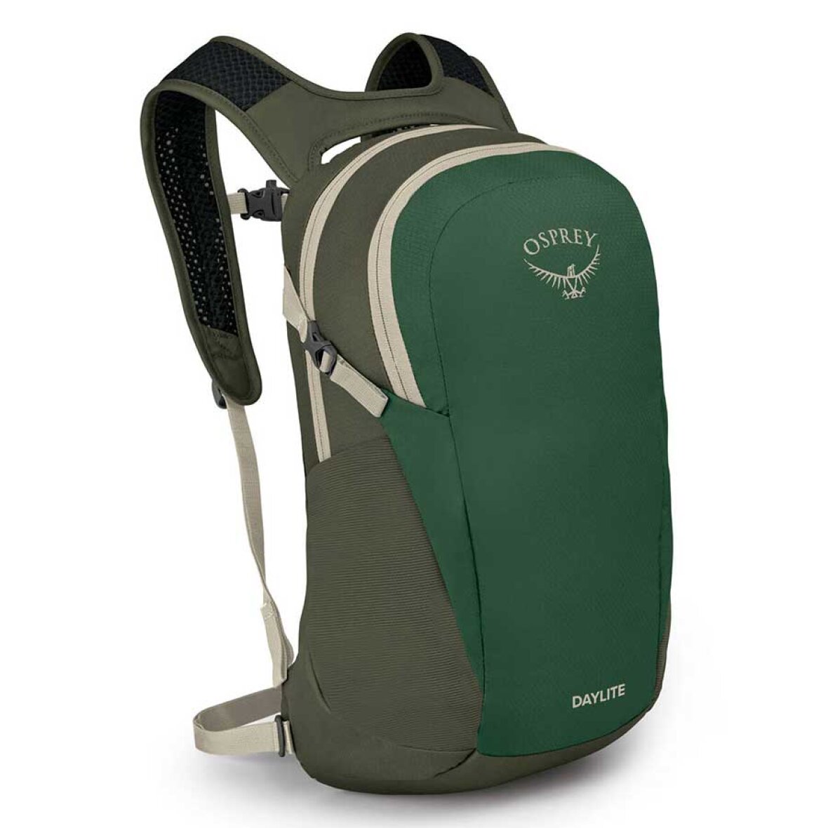 Osprey Daylite Green Canopy/Green - Lille, let og robust rygsæk